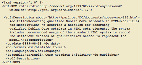DCMI Dublin Core Metadata Initiative | Ahmed Dirié